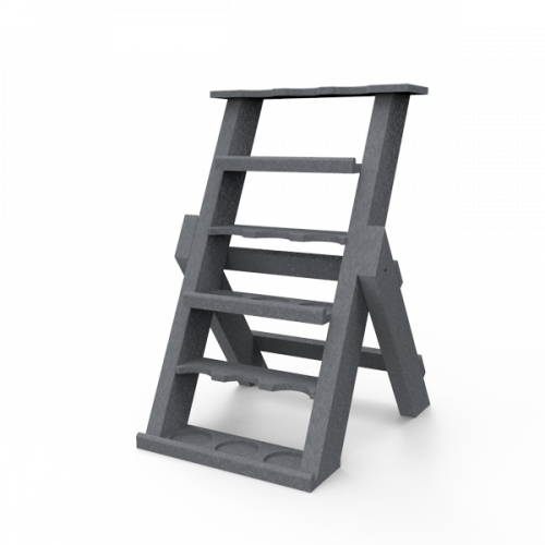 Portable Divot Mix Bottle Rack for Golf Course or Driving Range