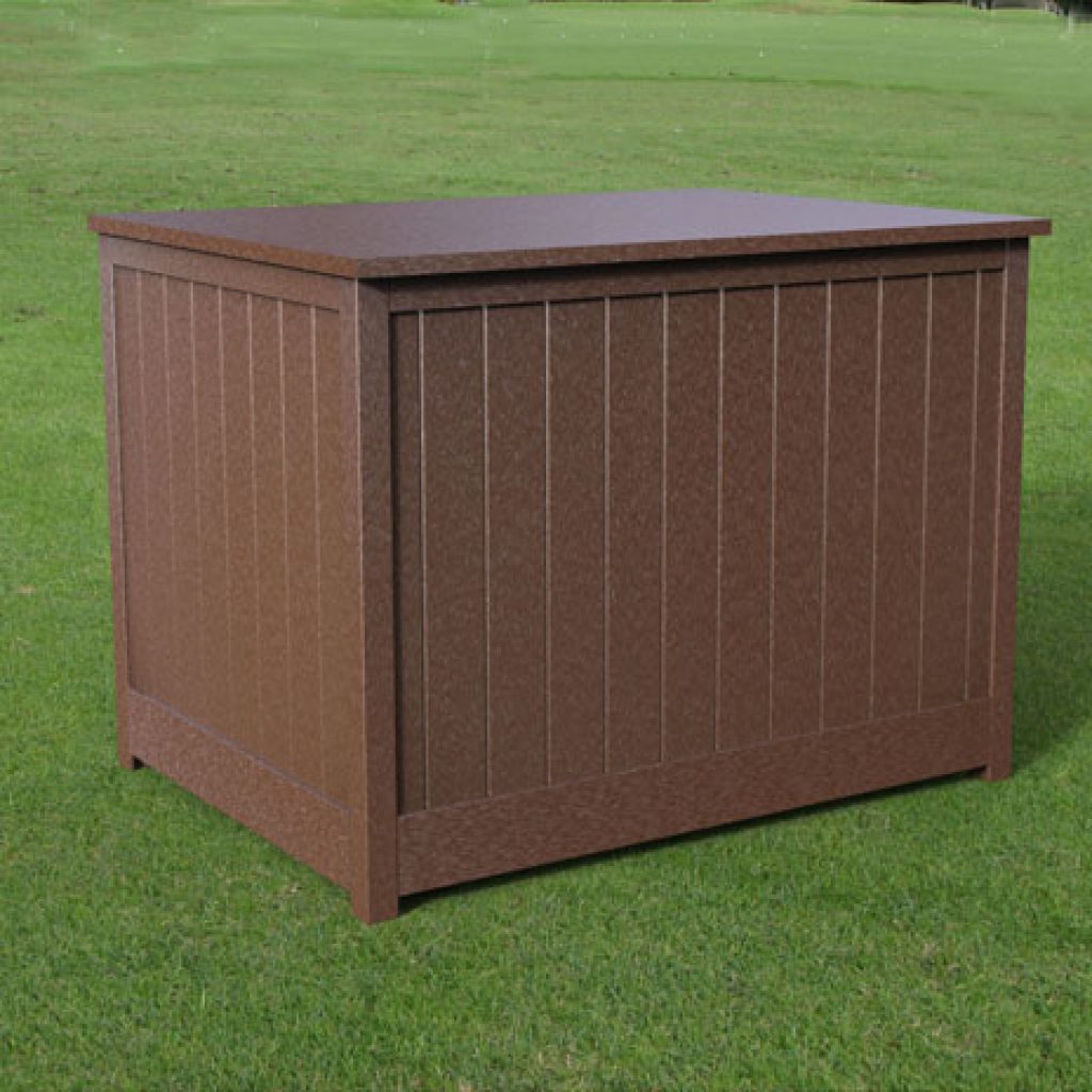 Divot Mix Storage Containers in Durable Recycled Plastic or Hardwood