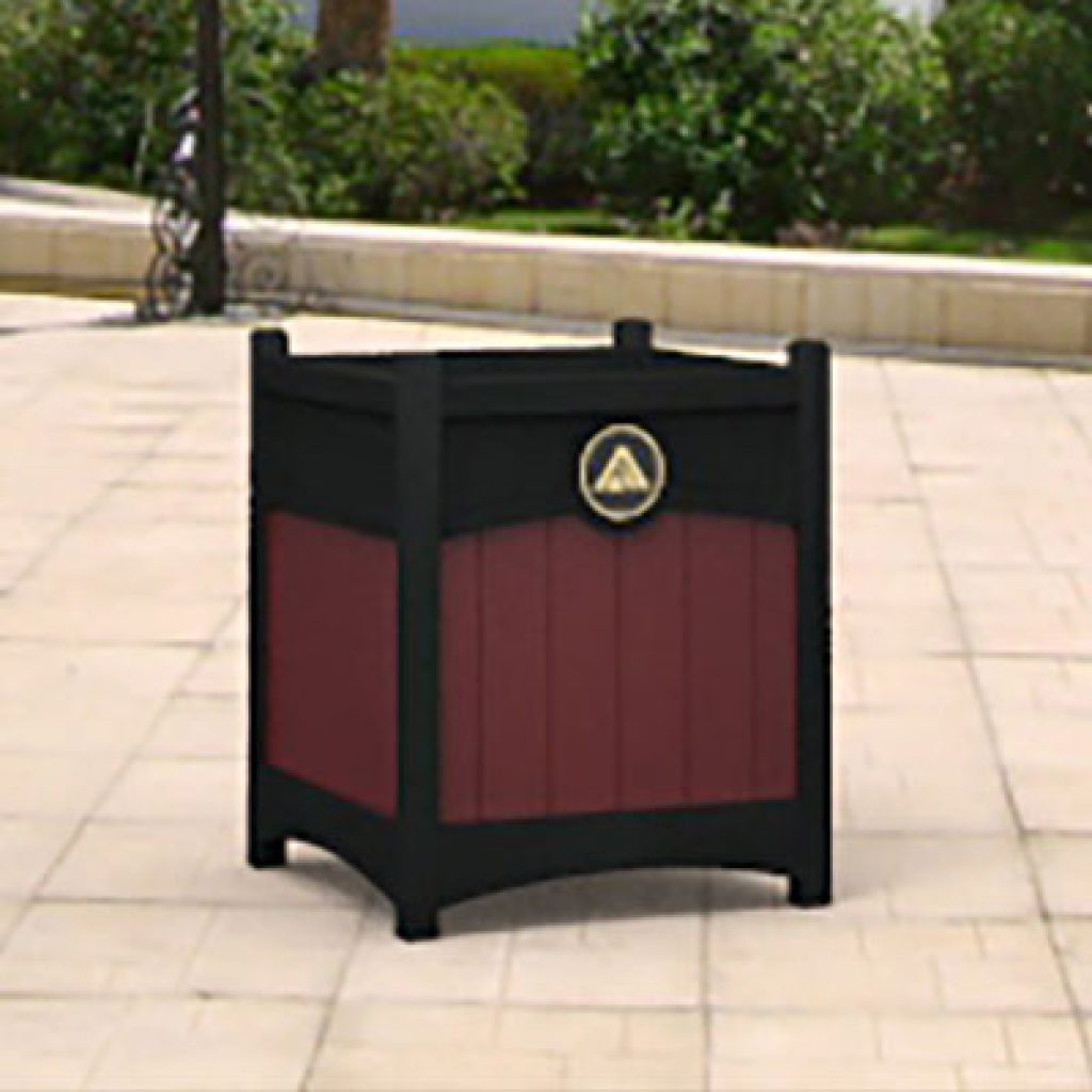 Double Planter Box for Golf Course | Designer Golf Products
