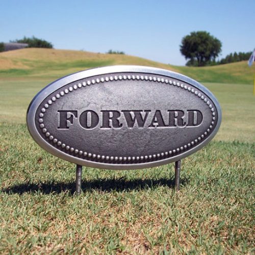 Custom Tee Marker | Cast Aluminum | Designer Golf Products