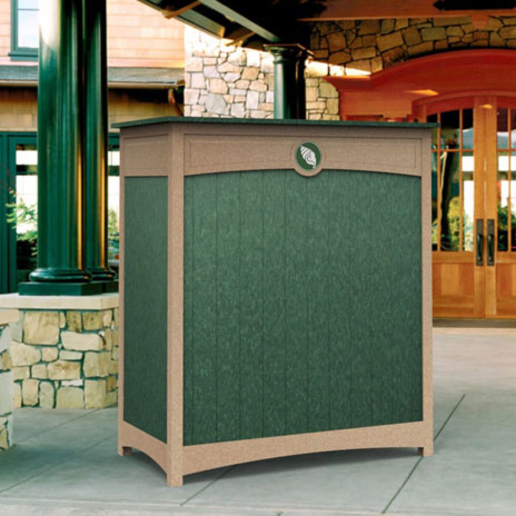 Golf Tournament Starter Podium in Recycled Plastic or Hardwood