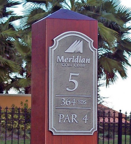Tee Signs | Golf Course Hole Signs, Markers, Monuments & Consoles