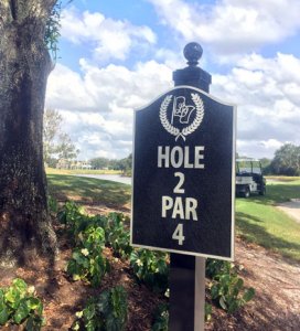 Tee Signs | Golf Course Hole Signs, Markers, Monuments & Consoles