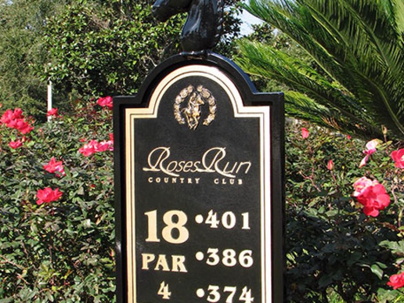 Golf Course Tee Signs | Golf Course Hole Signage