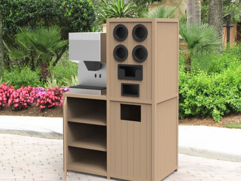Beverage Station for Golf Course and Country Club Property