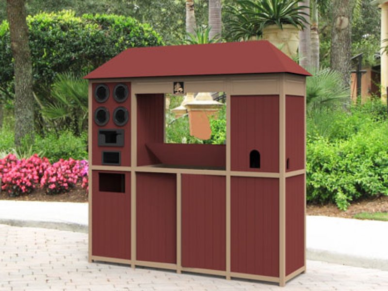 Beverage Station for Golf Course and Country Club Property