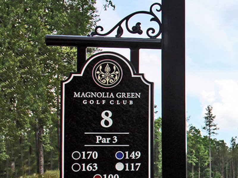 Golf Course Tee Signs | Golf Course Hole Signage
