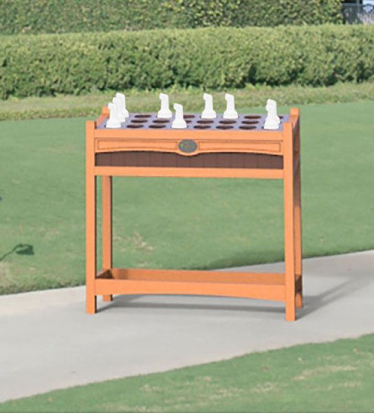 Divot Bottle Rack and Storage Station for Golf Course or Driving Range