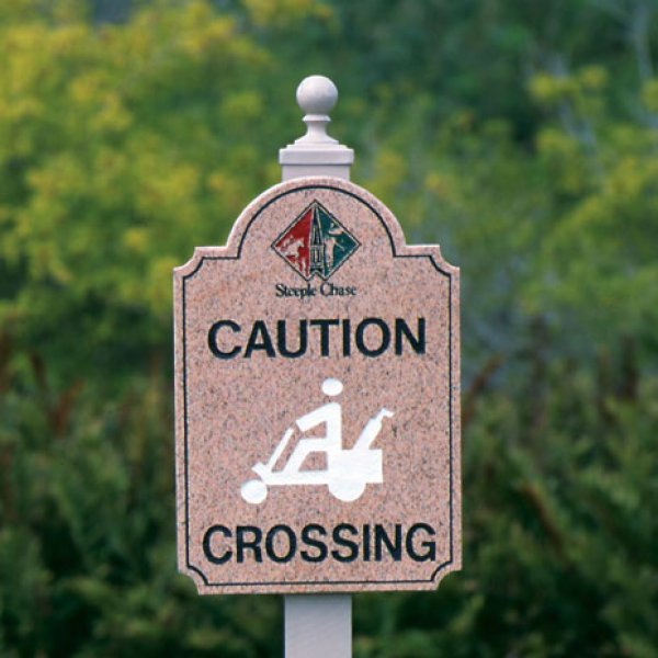 Golf Course Information and Directional Signs