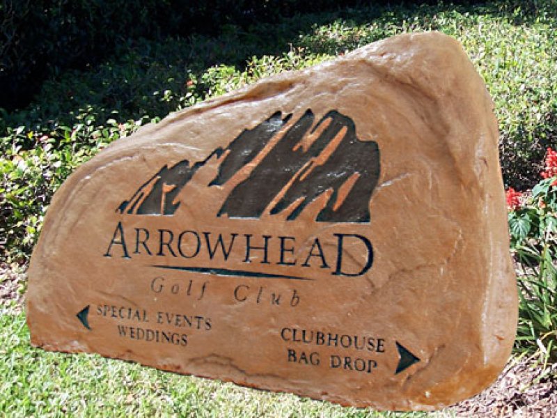 Golf Course Directional Signs for Cart Paths, Bag Drops & More