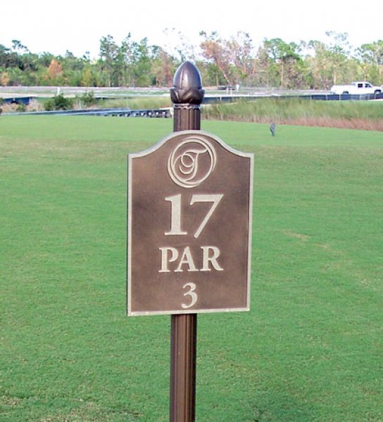 Tee Signs | Golf Course Hole Signs, Markers, Monuments & Consoles