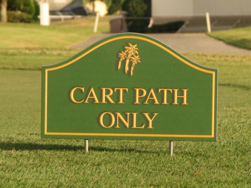 Golf Course Tee Signs | Golf Course Hole Signage
