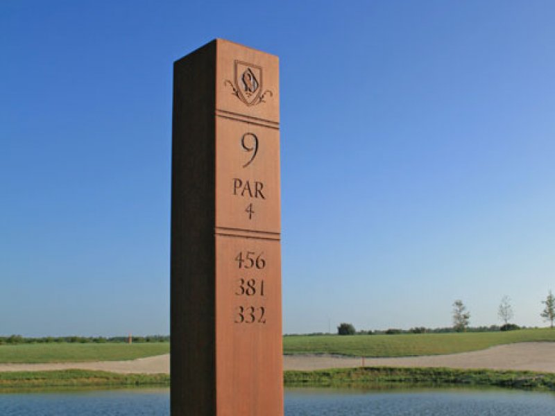 Golf Course Tee Signs | Golf Course Hole Signage