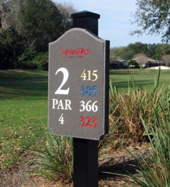 Tee Signs | Golf Course Hole Signs, Markers, Monuments & Consoles