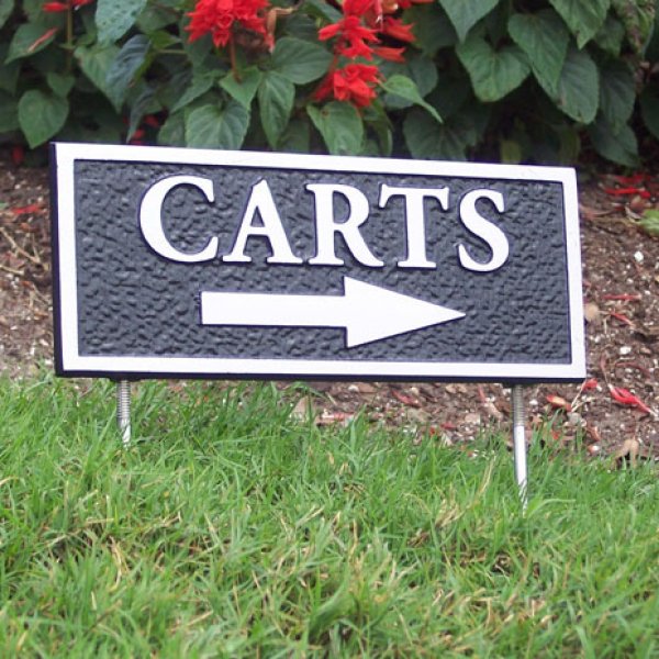 Golf Course Information and Directional Signs