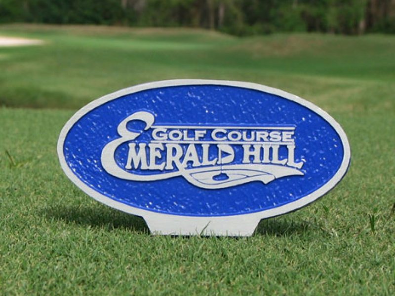 Golf Course Tee Markers | Custom Golf Tee Markers