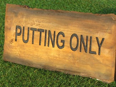 Golf Course Directional Signs for Cart Paths, Bag Drops & More