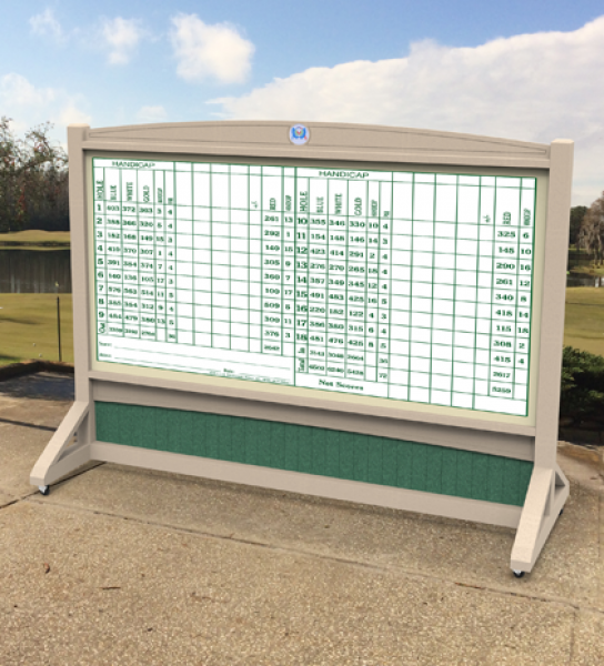 Portable Scoreboard (Small) - Designer Golf Products