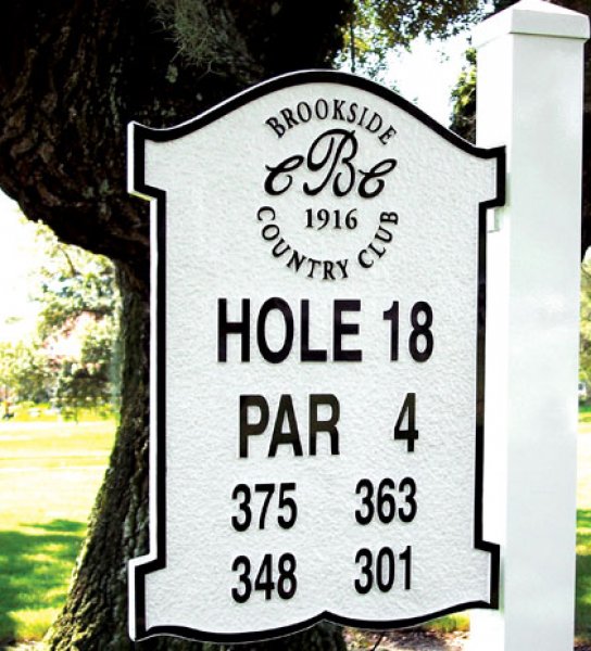 Tee Signs | Golf Course Hole Signs, Markers, Monuments & Consoles