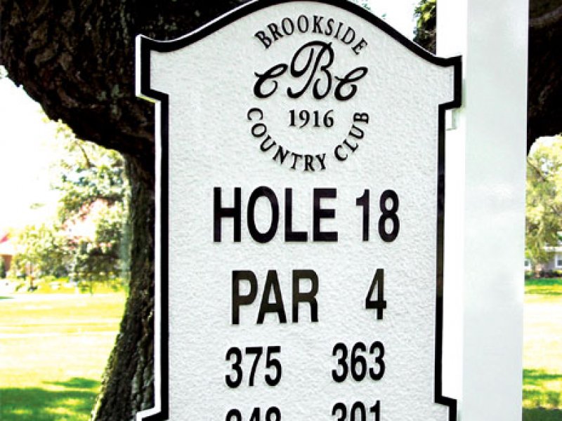 Golf Course Tee Signs | Golf Course Hole Signage