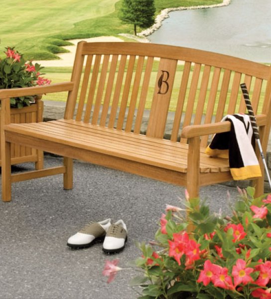 Amber Bench | Golf Course Furnishings | Designer Golf Products